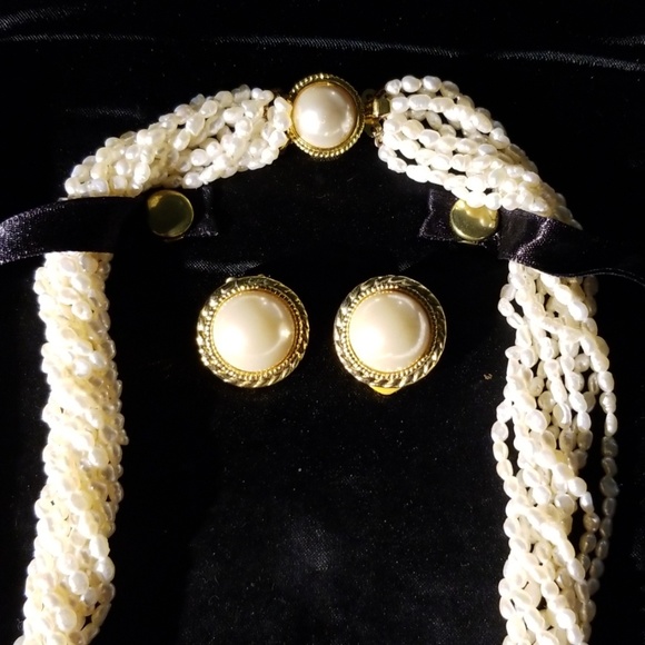 Other | Andre Piasso Freshwater Pearl Set | Poshmark